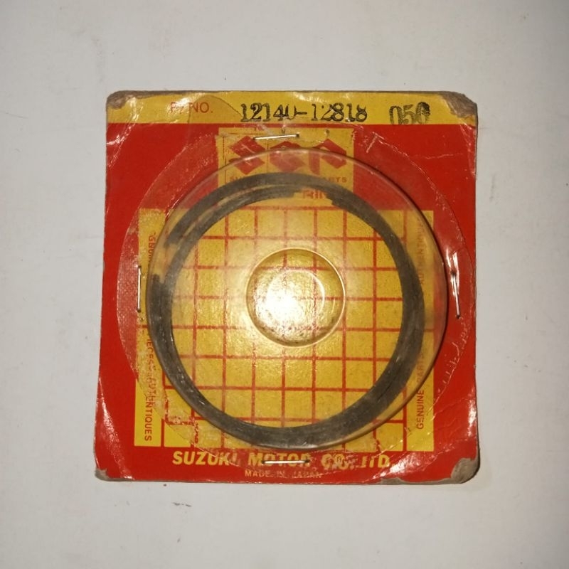 Jual ring piston ring set piston seker seher Suzuki A100 A 100 oversize 0.50 original kode part ...