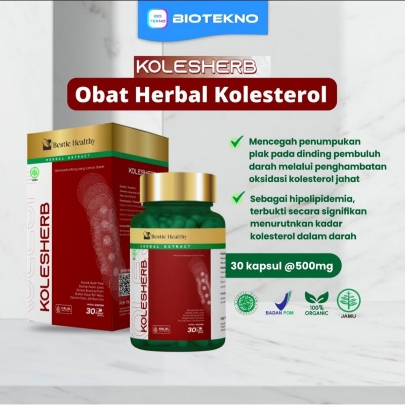 Jual Kolesherb - Obat Herbal Kolesterol | Shopee Indonesia