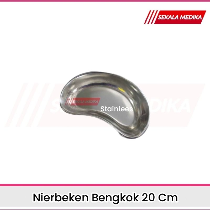Jual Nierbeken Bengkok Stainless SS 20 Cm | Shopee Indonesia