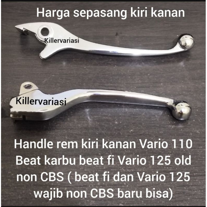 Jual HANDLE REM VARIO 110 BEAT KARBU BEAT FI VARIO 125 OLD NON CBS ...