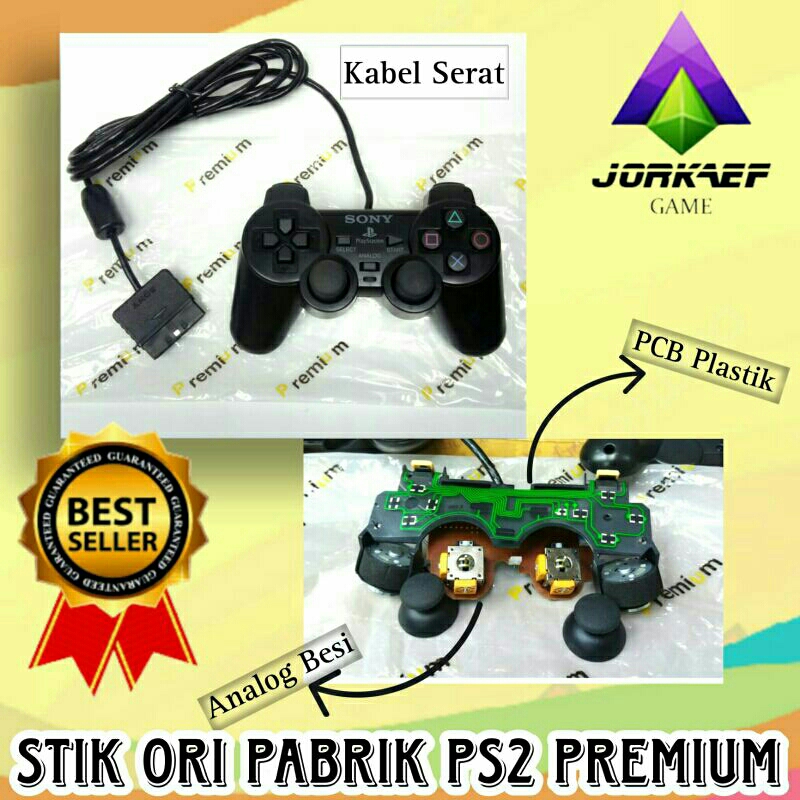 Jual STIK ORI PABRIK PS2 PREMIUM STICK OP PS 2 PREMIUM | Shopee Indonesia