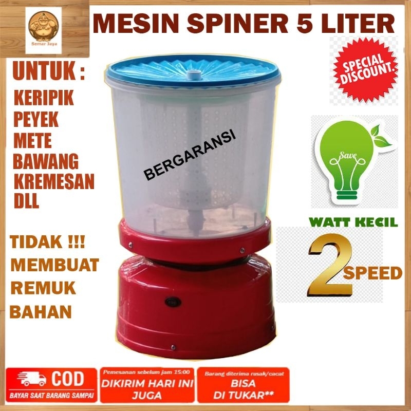 Jual MESIN SPINER PENIRIS MINYAK GORENG / SARINGAN MINYAK / PENGERING ...