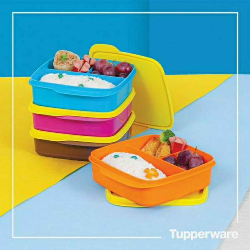 Jual tempat makan anak tempat bekal wadah nasi Tupperware Lolly Tup ...