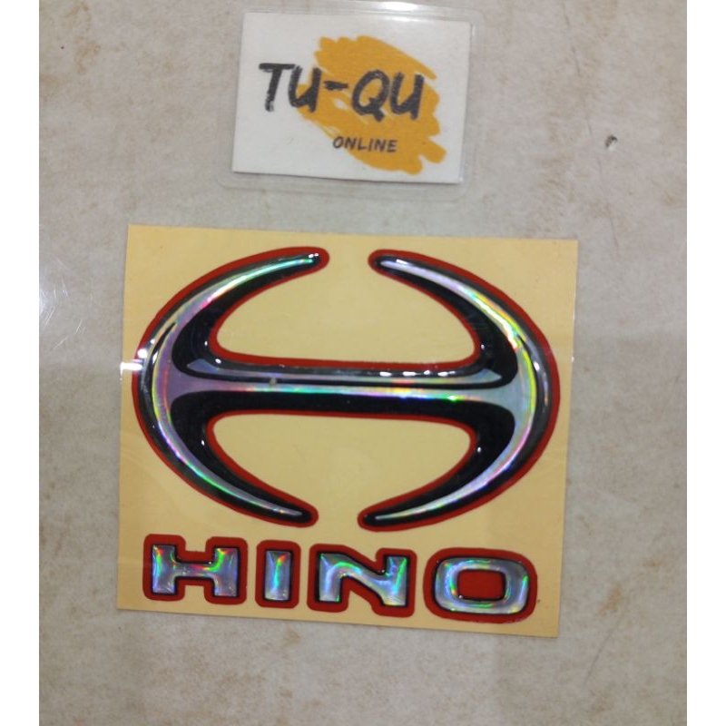 Jual Sticker logo hino timbul | Shopee Indonesia