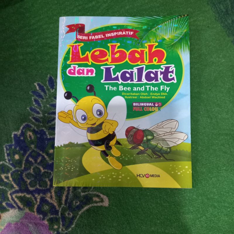 Jual BUKU FABEL CERITA ANAK DAN DONGENG BINATANG BILINGUAL UKURAN BESAR ...