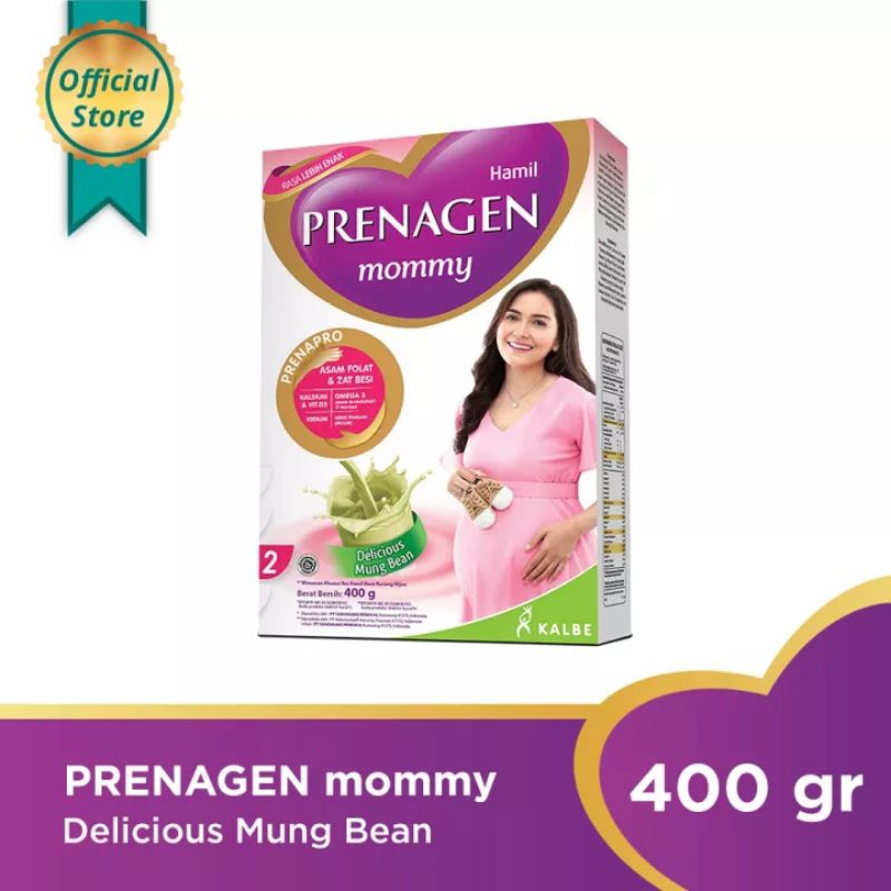 Jual PRENAGEN Mommy SUSU MASA KEHAMILAN [400 Gr] Delicious Mung Bean ...