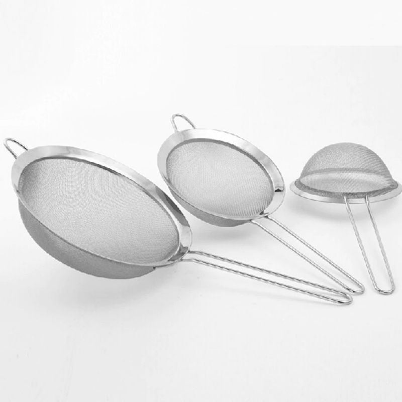 Jual Saringan stainless ceko ukuran 14,16,18,19cm/ saringan stainless ...