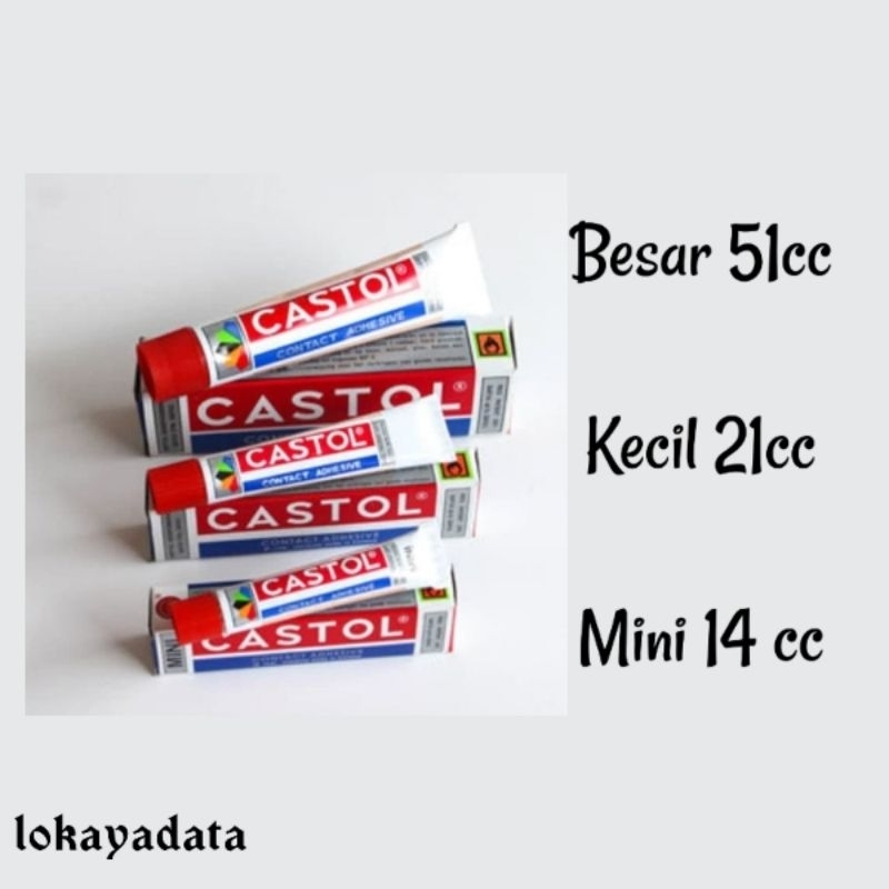 Jual CASTOL LEM 51CC/21CC/14CC (SATUAN) | Shopee Indonesia