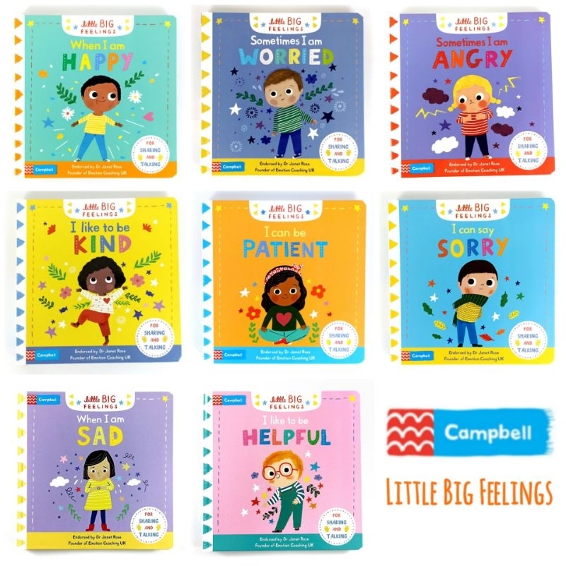 Jual Campbell - Little Big Feelings : Sometime I Am Angry / Worried ...