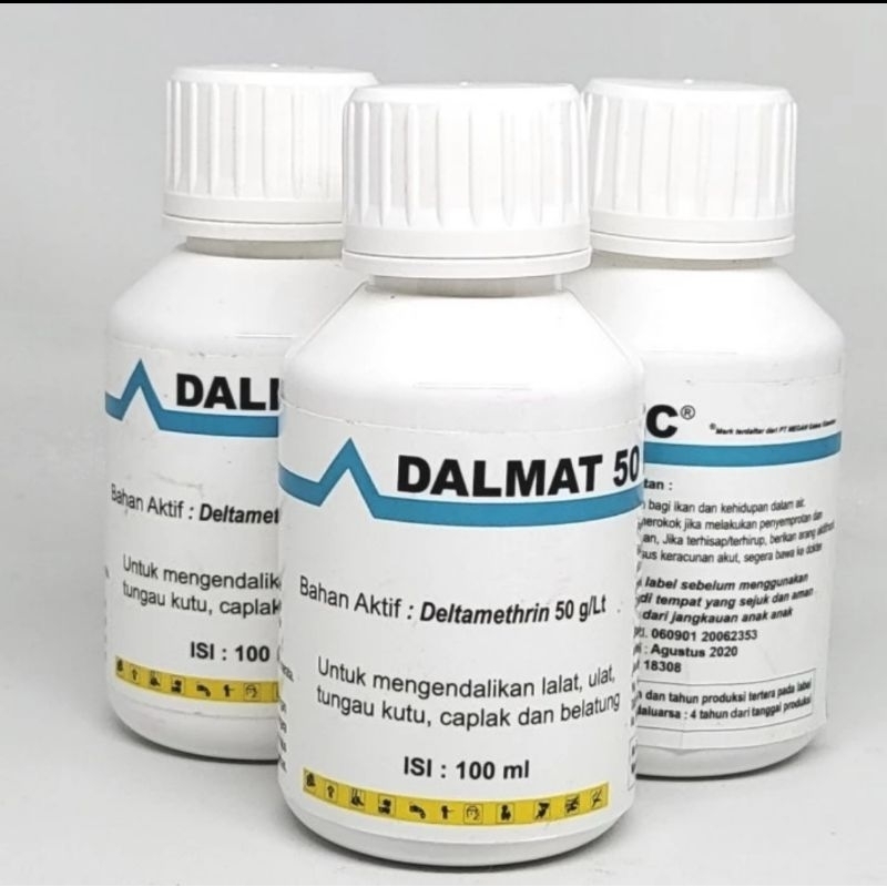 Jual Obat Kutu Dalmat 50 EC 100 Ml Pembasmi Segala Kutu Kucing Anjing ...