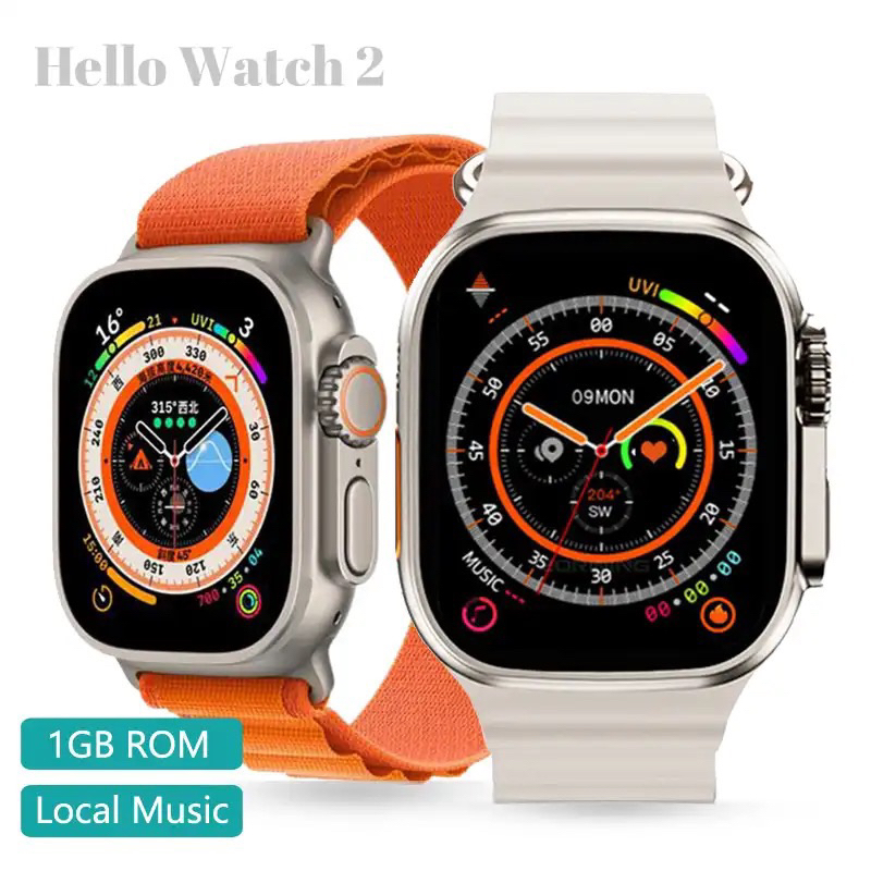 Jual Smart Watch Hello Watch 2 Updrage H11 Ultra Series 8 1GB | Shopee ...