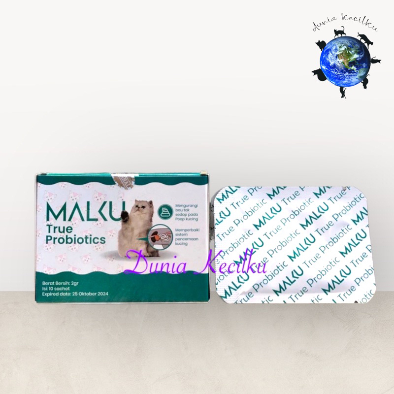 Jual Malku True Probiotic Suplemen Diare Kucing - 1 SACHET | Shopee ...