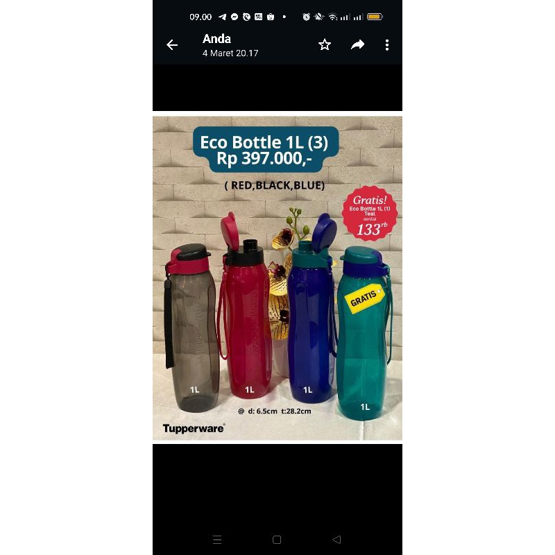 Jual ECO 1 liter | Shopee Indonesia