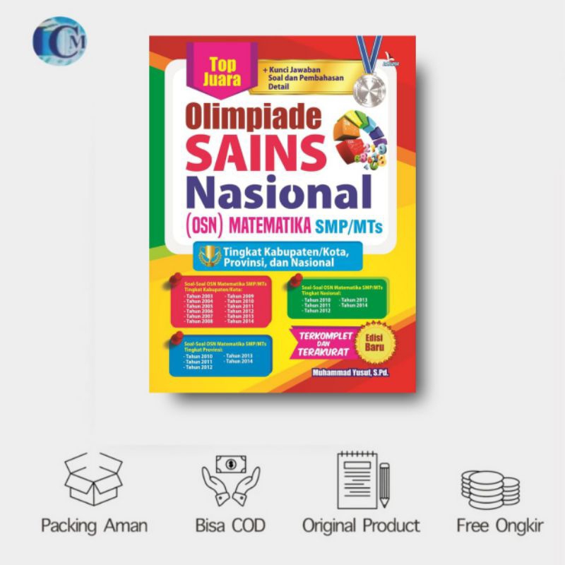 Jual Buku OLIMPIADE SMP : TOP JUARA OLIMPIADE SAINS (OSN) MATEMATIKA SMP/MTs | Shopee Indonesia
