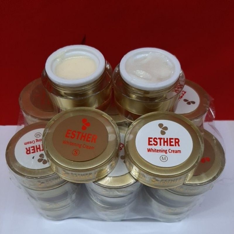Jual PAKET CREAM ESTHER GOLD KACA SM WHITENING ORIGINAL | KRIM ESTHER ...