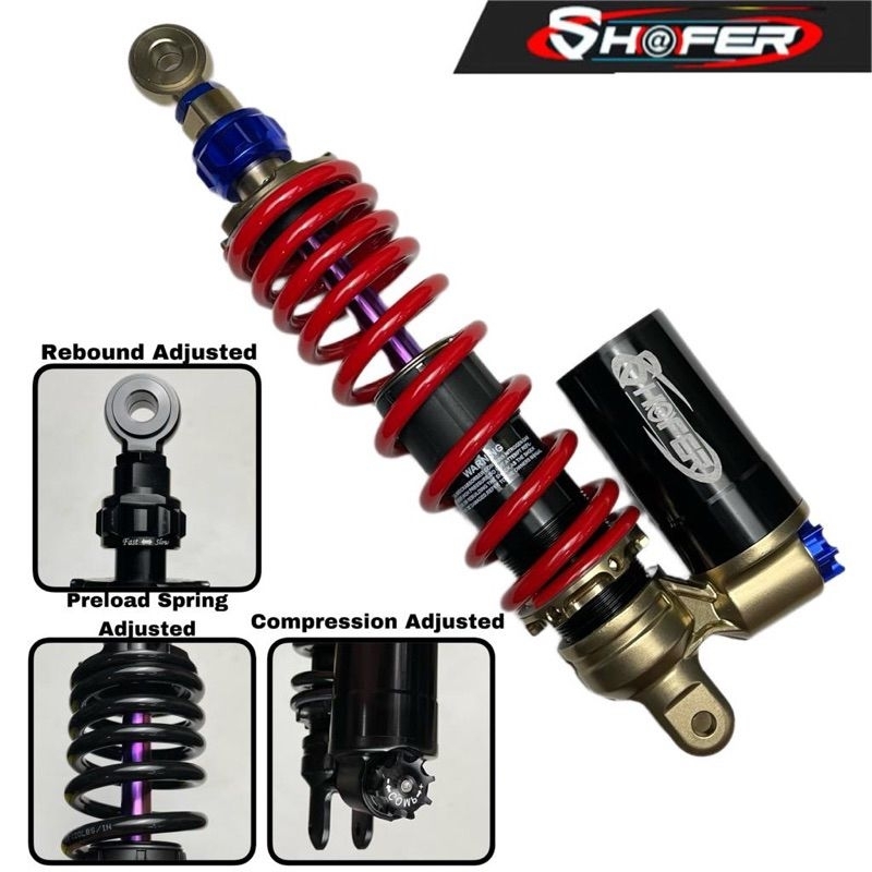 Jual Shockbreaker Shock Shafer Matic Tabung Bawah Klik Rebound/Klik ...