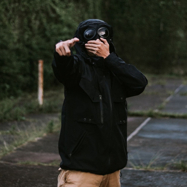 Jual Troublemaker - Goggle Jacket - Black Mutant | Shopee Indonesia