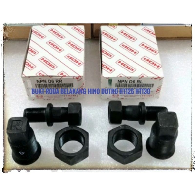 Jual BAUT RODA BELAKANG HINO DUTRO DYNA HT125 HT130 1PC | Shopee Indonesia