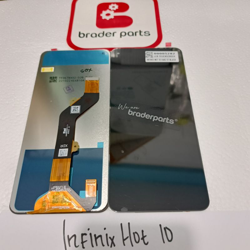 Jual LCD INFINIX HOT 10 X682 BRADERPARTS / INCELL | Shopee Indonesia