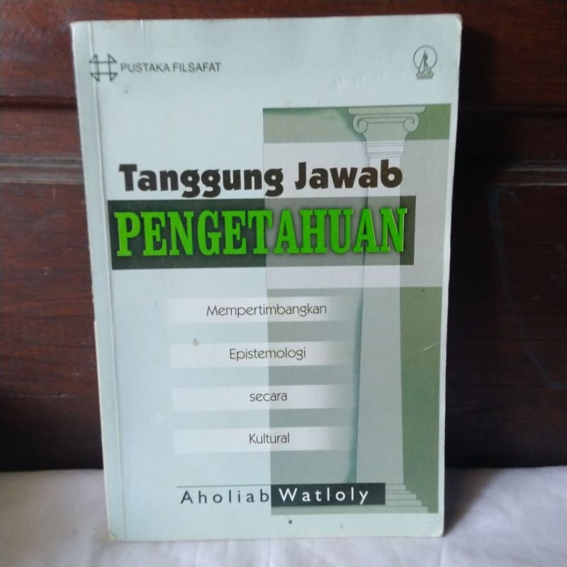 Jual TANGGUNG JAWAB PENGETAHUAN oleh AHOLIAB WATLOLY | Shopee Indonesia