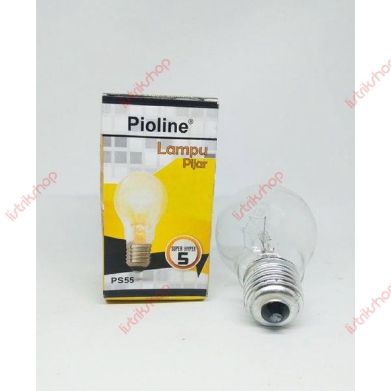 Jual Lampu Bohlam Pijar 5 Watt PS55 Pioline | Shopee Indonesia