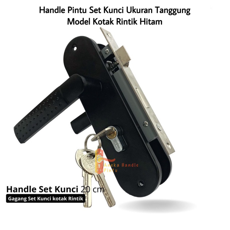 Jual Handle pintu set kunci body ongkel kunci pintu ukuran tanggung ...