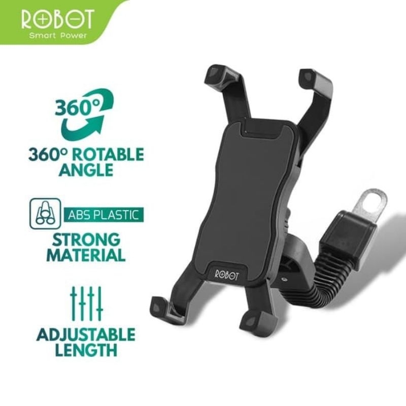 Jual ROBOT RT MH02 Holder Motor Phone Stand Holder Hp Universal ...