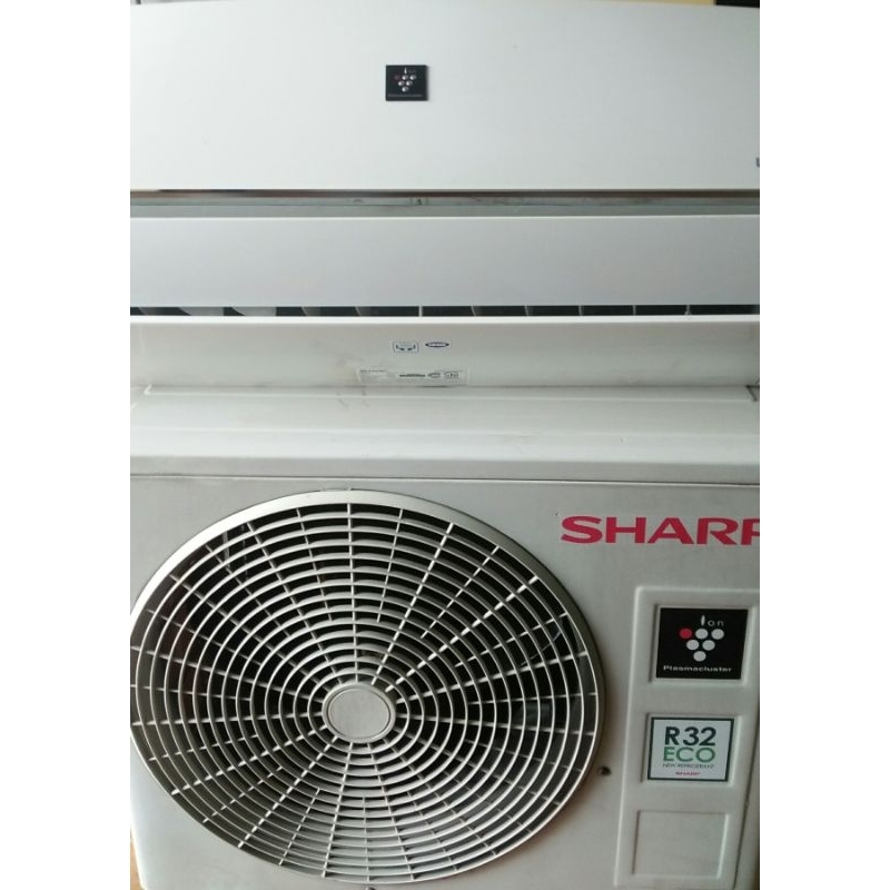 Jual Ac Sharp 1pk Original Second Unit Only Shopee Indonesia