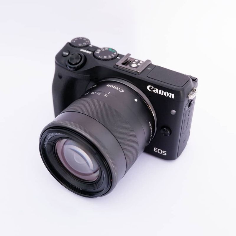 Jual Kamera Canon Eos M3 + Lensa 18-55 + Memori 16Gb+ Tas + Garansi | Shopee Indonesia