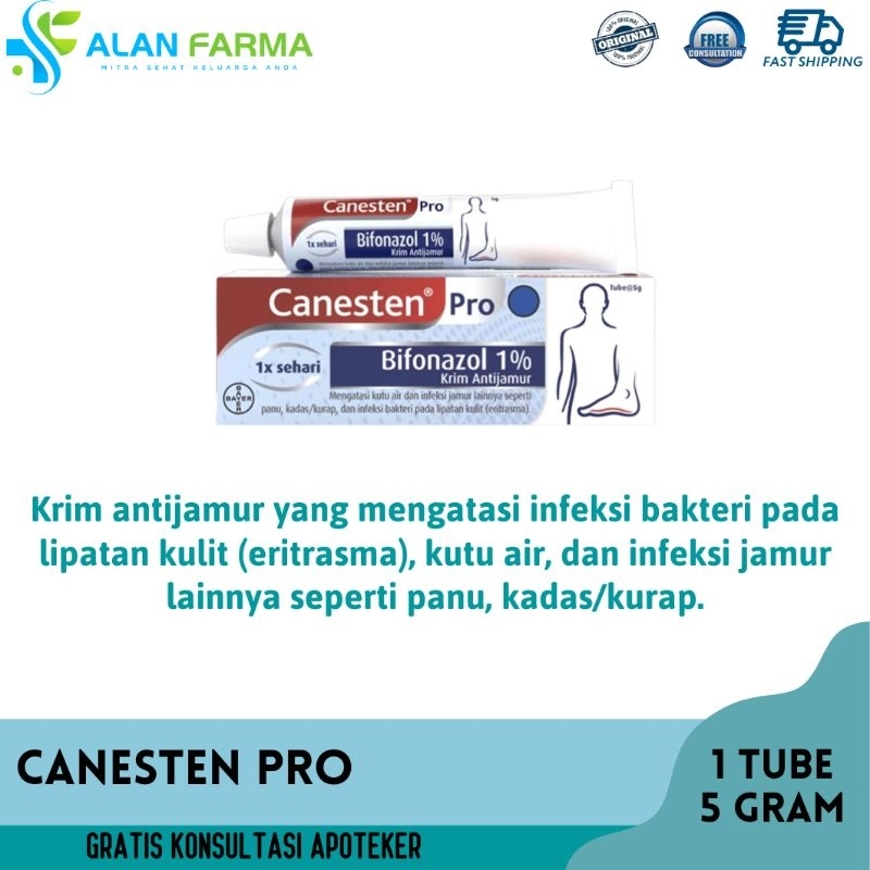 Jual Canesten Pro 5 gram | Canesten Cream | Canesten Krim | Shopee ...