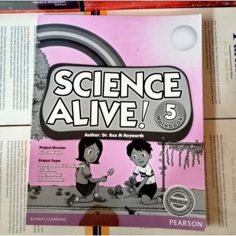 Jual BUKU ORI SCIENCE ALIVE 5 WORKBOOK | Shopee Indonesia