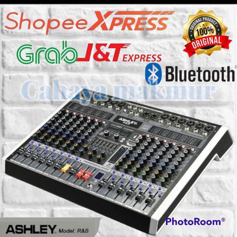 Jual Mixer Ashley R&B 12 Original RNB 12 Channel Bluetooth - USB | Shopee Indonesia