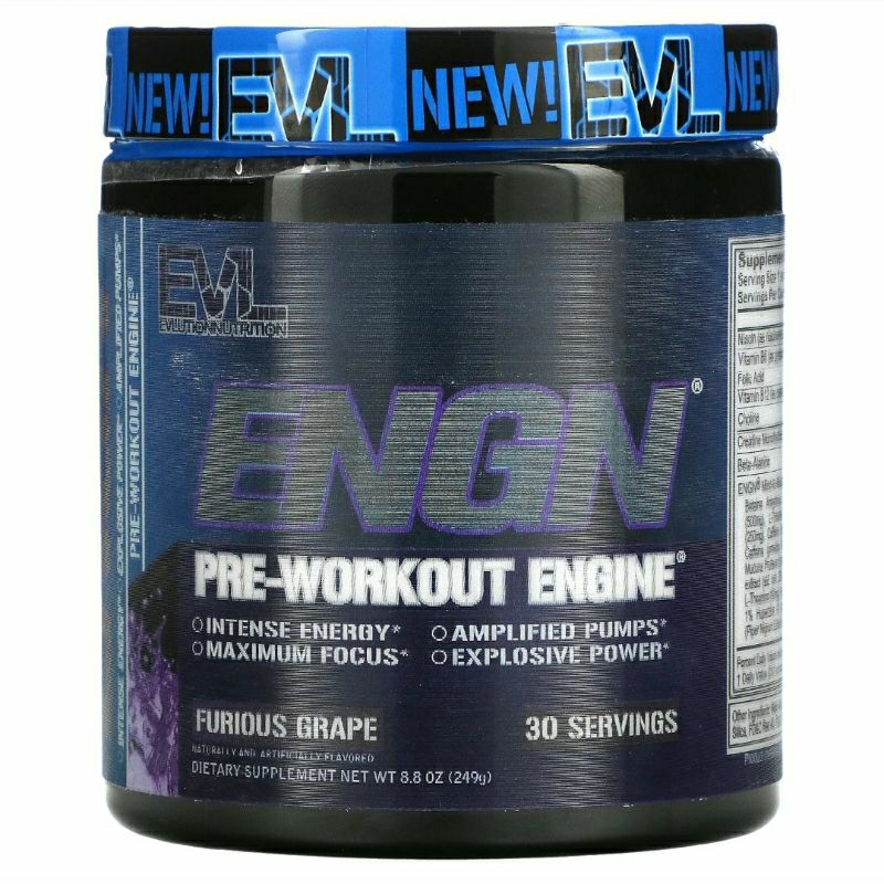 Jual Evl ENGN Pre-workout Engine Cherry Limeade / Watermelon / Furious ...