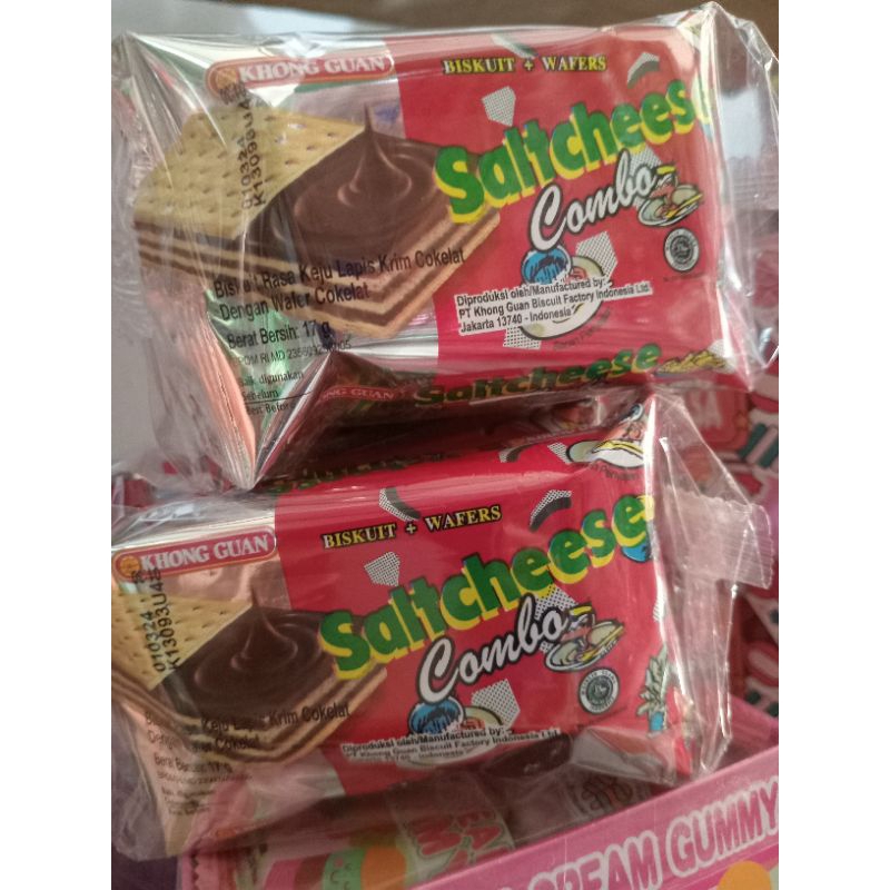 Jual SALTCHEESE COMBO BISKUIT + WAFER 1PAK ISI 10 PCS | Shopee Indonesia
