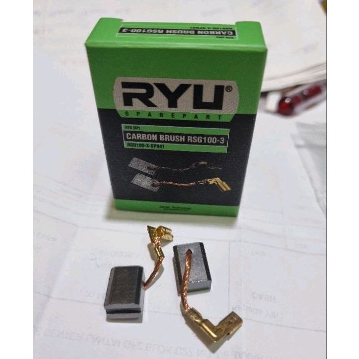 Jual CARBON BRUSH RYU RSG100-3 ARENG GERINDA TANGAN RYU 4" RSG 100-3 ...