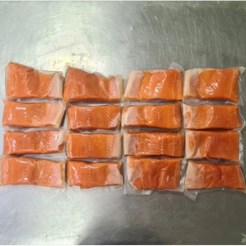 Jual Salmon Fillet @1Kg Frozen Premium | Shopee Indonesia