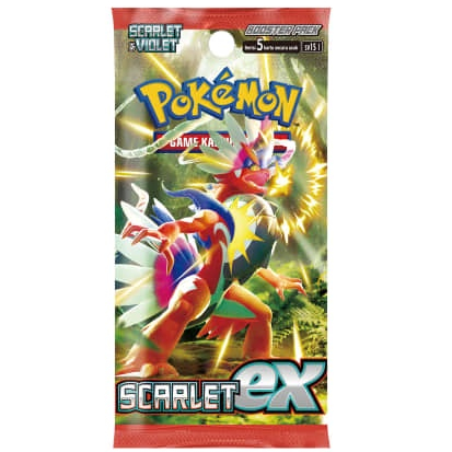 Jual Pokemon SV1S TCG Booster Pack Scarlet EX Scarlet & Violet Indonesia | Shopee Indonesia