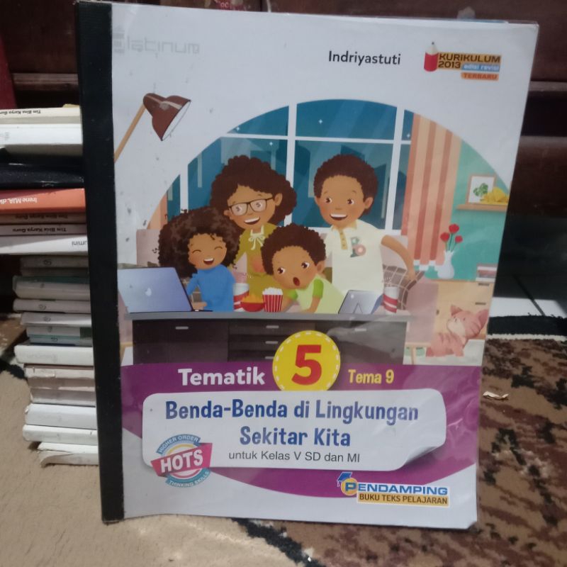 Jual TEMATIK 5 Tema 9: Benda-Benda di Lingkungan Sekitar Kita untuk ...