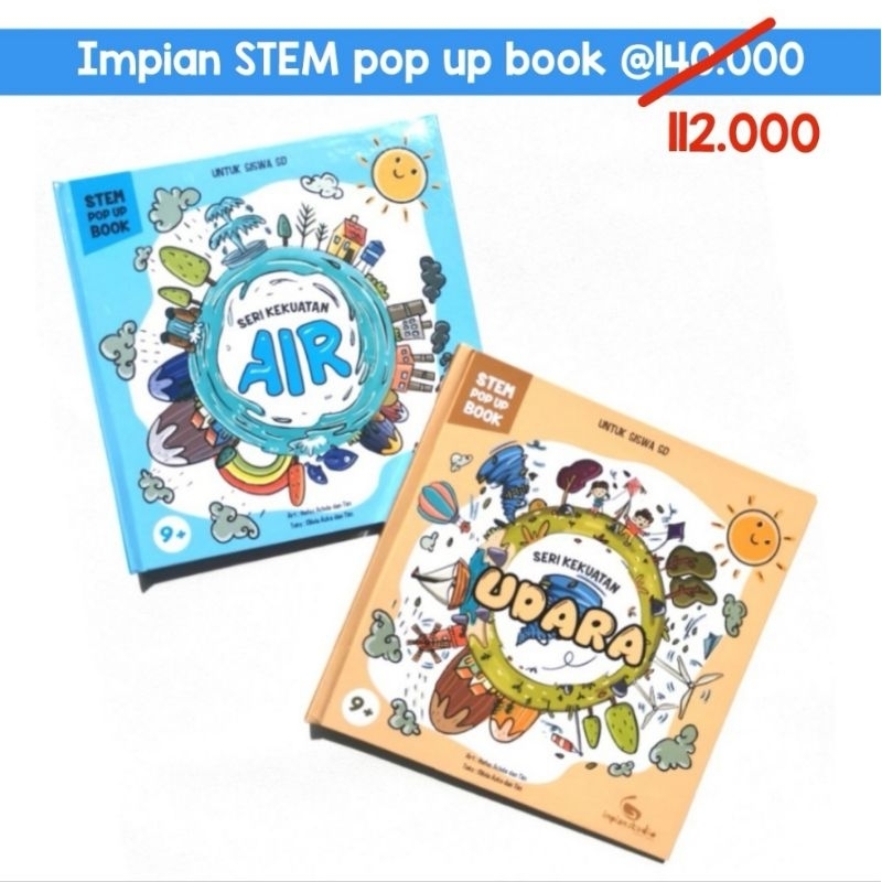 Jual impian Studio STEM pop up book kekuatan air / udara | Shopee Indonesia