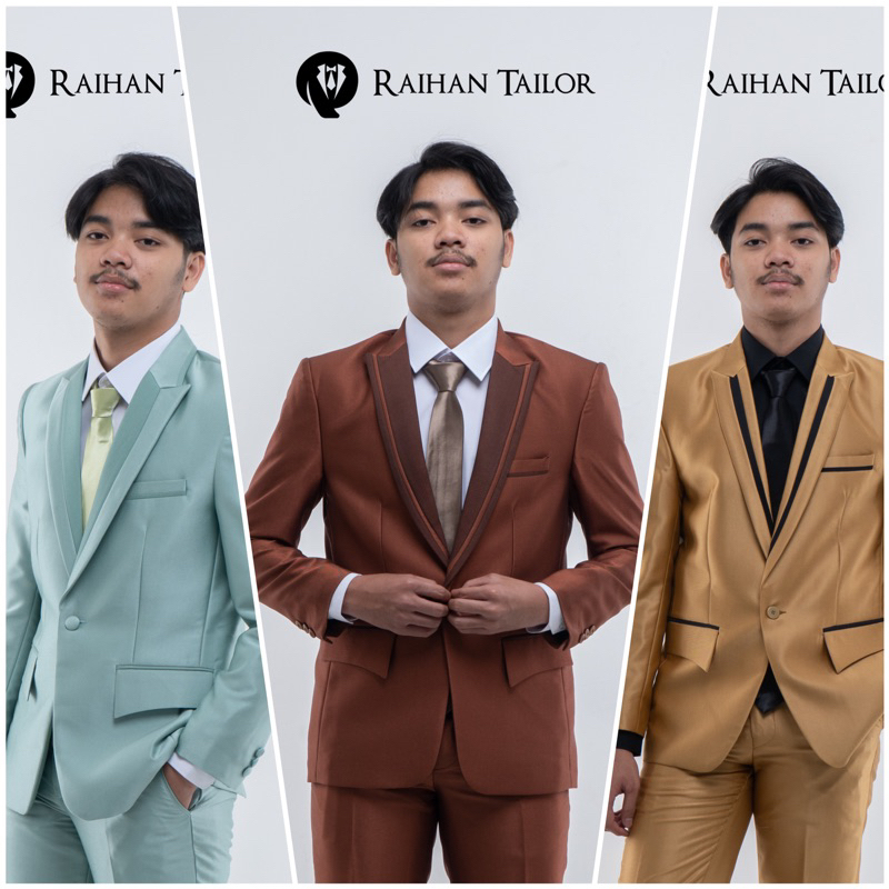 Jual JAS WEDDING (BONUS DASI & COVER JAS) JAS FORMAL STELAN SEMI WOOL ...