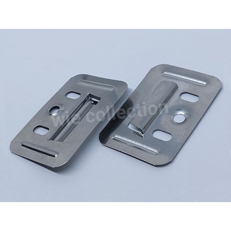 Jual KLIP WALL PANEL WPC / PENJEPIT BESI WALL PANEL / CLIP BESI WALL ...