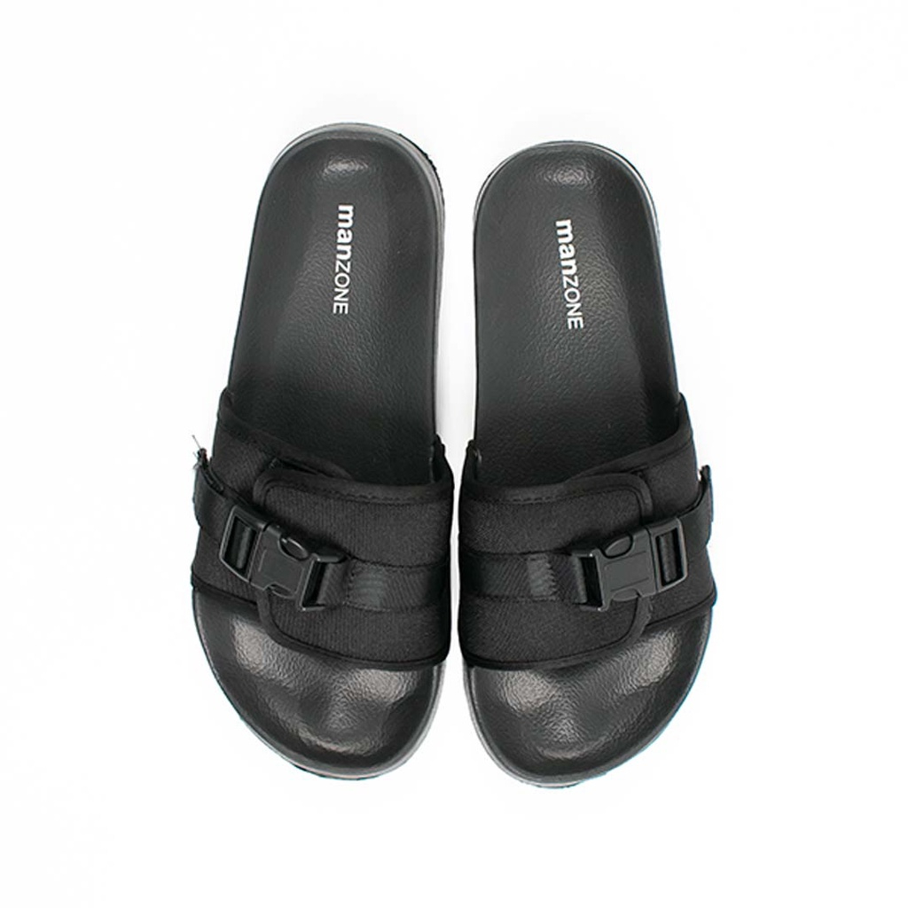 Jual MANZONE Sandal Pria NEXA- BLACK | Shopee Indonesia