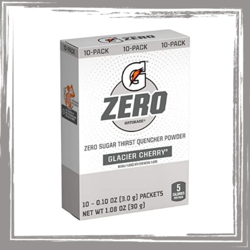 Jual Gatorade G Zero Powder 10 Sachet. Glacier Cherry | Shopee Indonesia