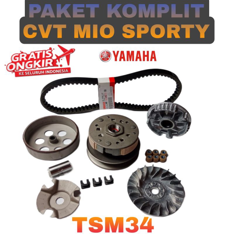 Jual paket CVT Mio sporty / paket kirian Mio sporty / Mio smile / Fino ...