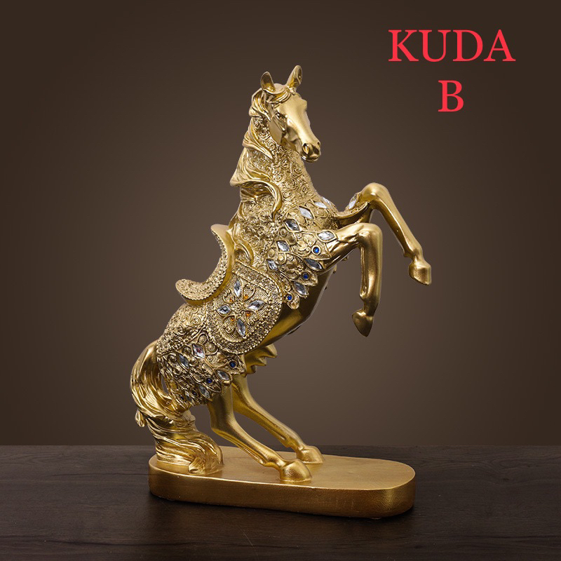 Jual Retro Beruntung Kuda Ornamen Perabot Kantor Kreatif Hadiah Anggur ...