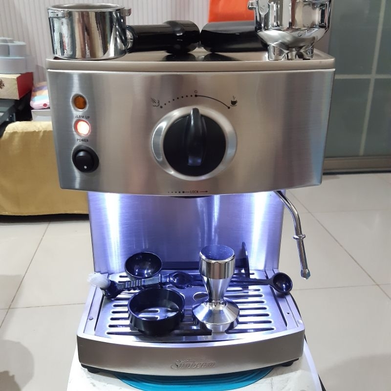 Jual Mesin Kopi Sunbeam EM4800C, Full modif LED light,direct tap IN/OUT ...
