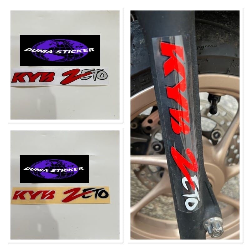 Jual Stiker Kyb Zeto Sticker Cutting Stiker Viral Motor Murah Anti Air ...