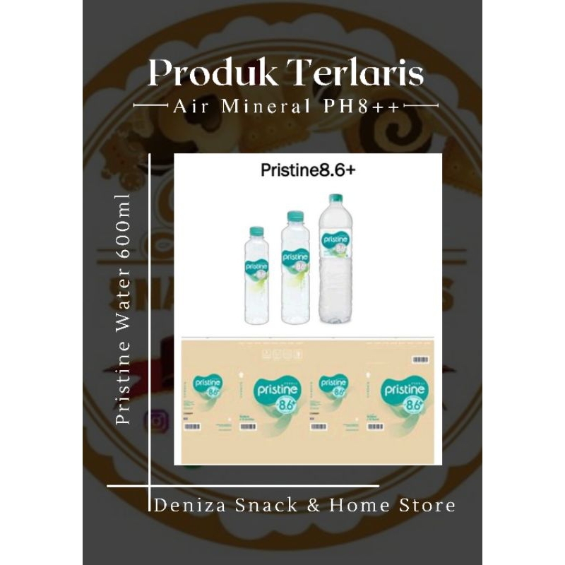 Jual Pristine Water 600 ML x 24 Botol (1 dus) | Shopee Indonesia