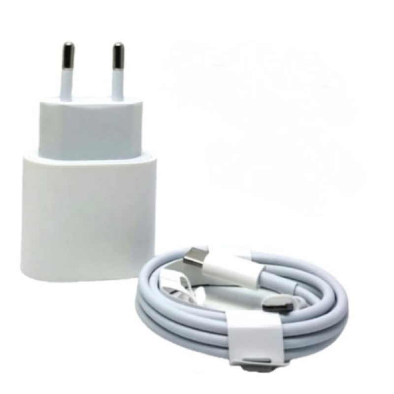 Jual GARANSI 1 BULAN 1 SET CHARGER 20W USB C TO LIGHTNING FOR IP 11 / ...