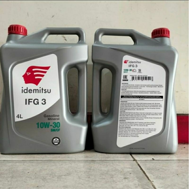 Jual Oli Idemitsu 10w-30 Mineral SM/CF 4L | Shopee Indonesia